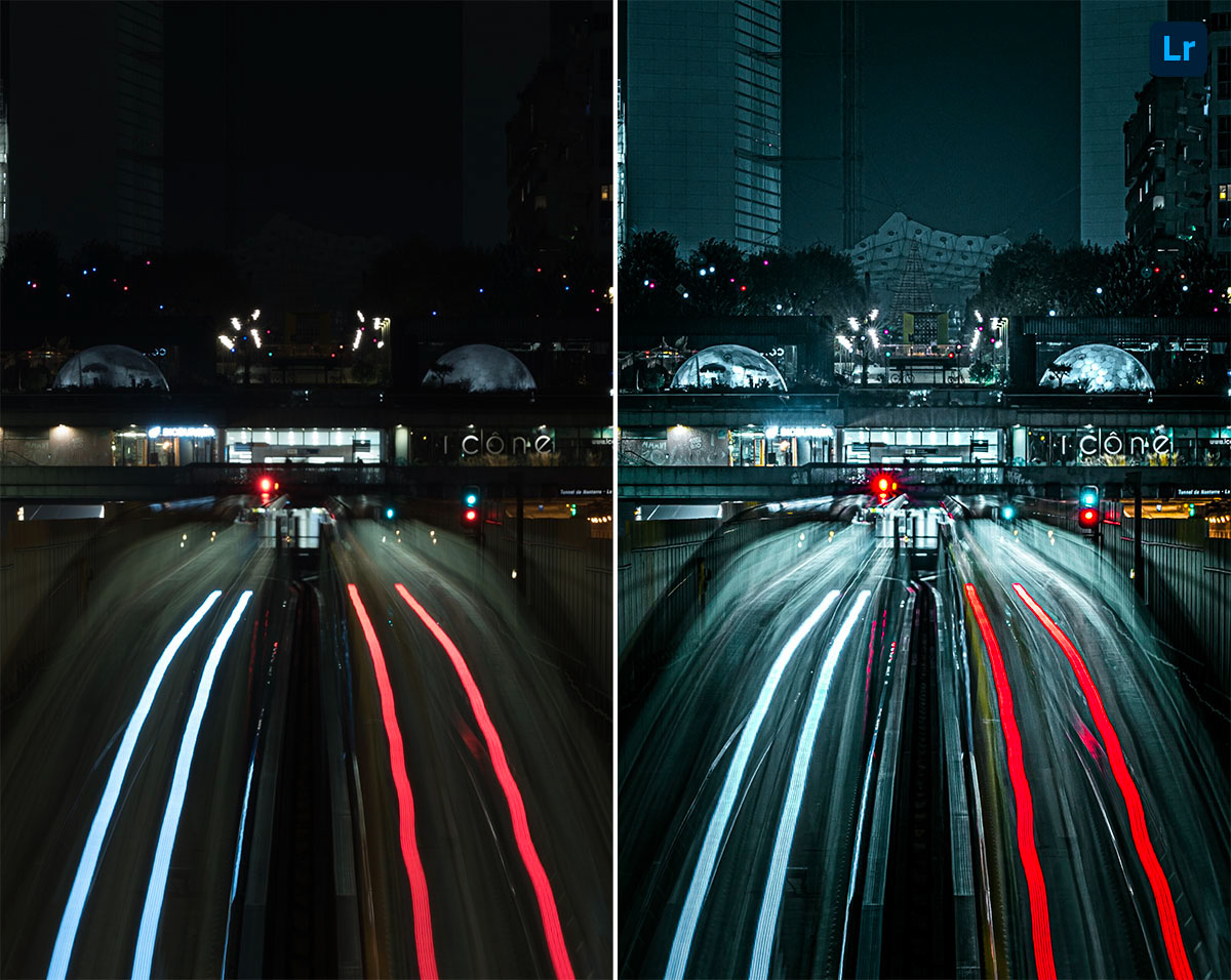 Long exposure at the night | Edit | Photoshop Lightroom
