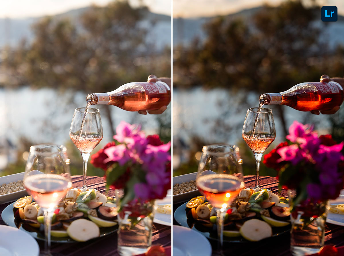 Wine shooting color | Remix | Photoshop Lightroom