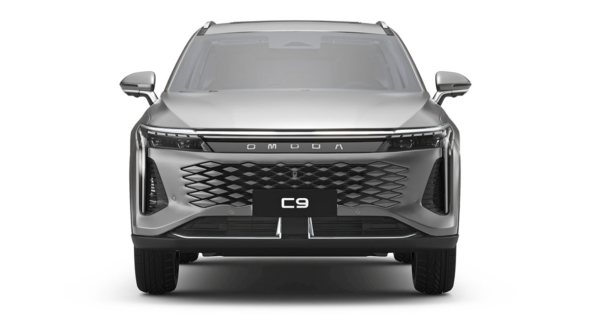 2025 Chery Omoda C9 Electric Car 3D Model Full Interior on Behance ...