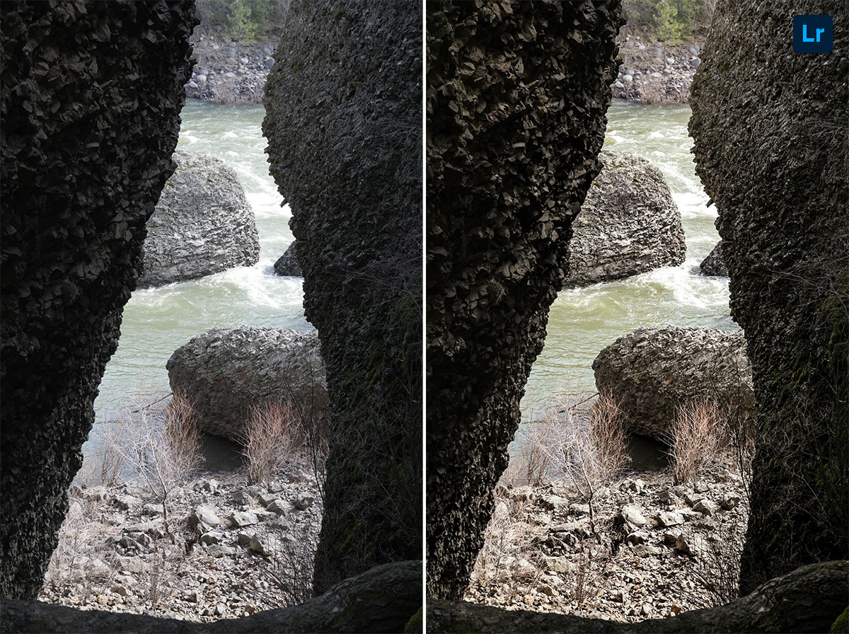 Rugged rocks | Edit | Photoshop Lightroom