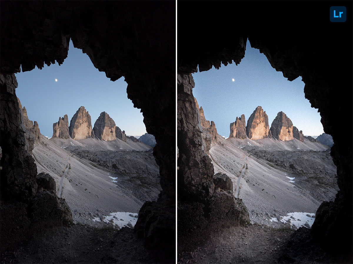 Moonlight shadow | Remix | Photoshop Lightroom