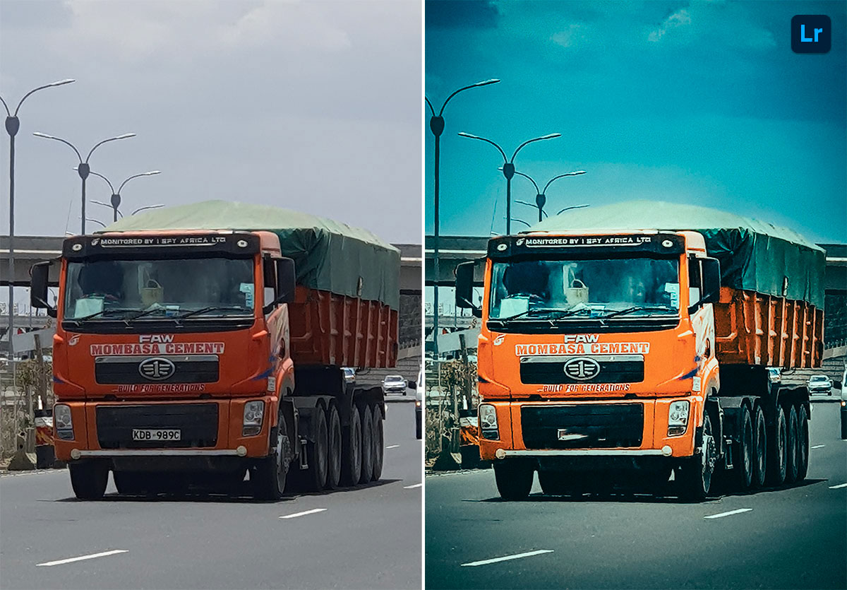 Trucking Portraits in Nairobi Kenya | Edit | Photoshop Lightroom