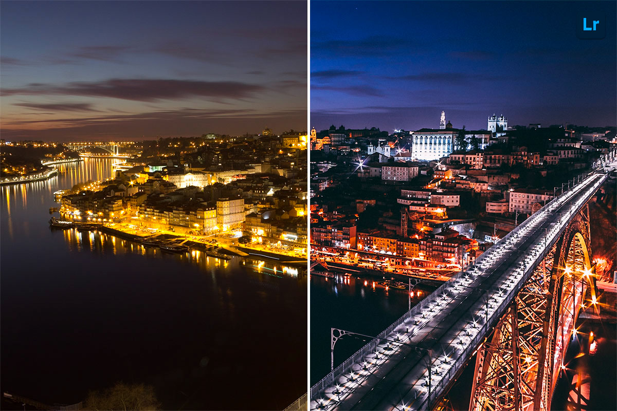 Porto when night come | Edit | Photoshop Lightroom