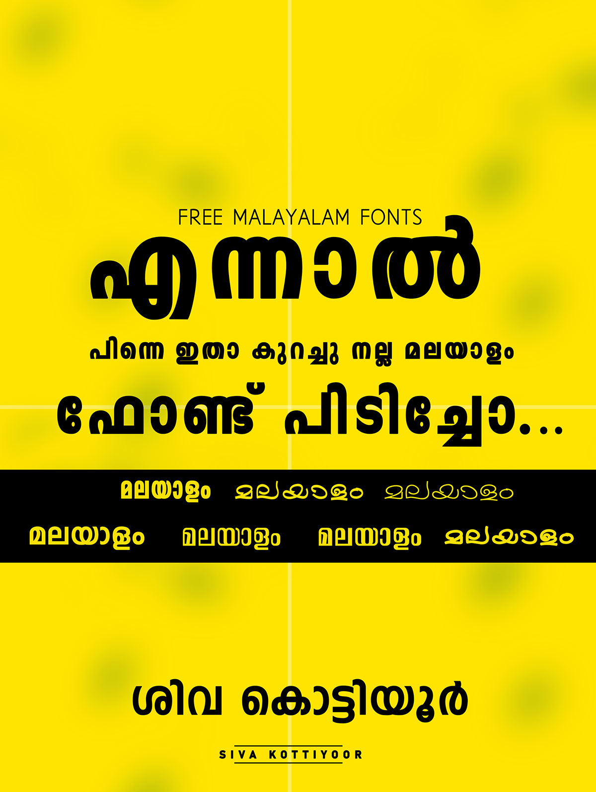 Malayalam fonts on Behance :: Behance