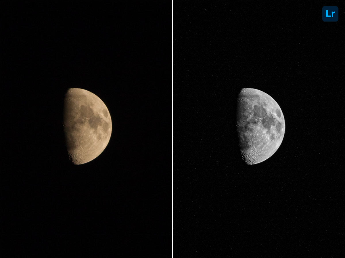 Moon | Edit | Photoshop Lightroom