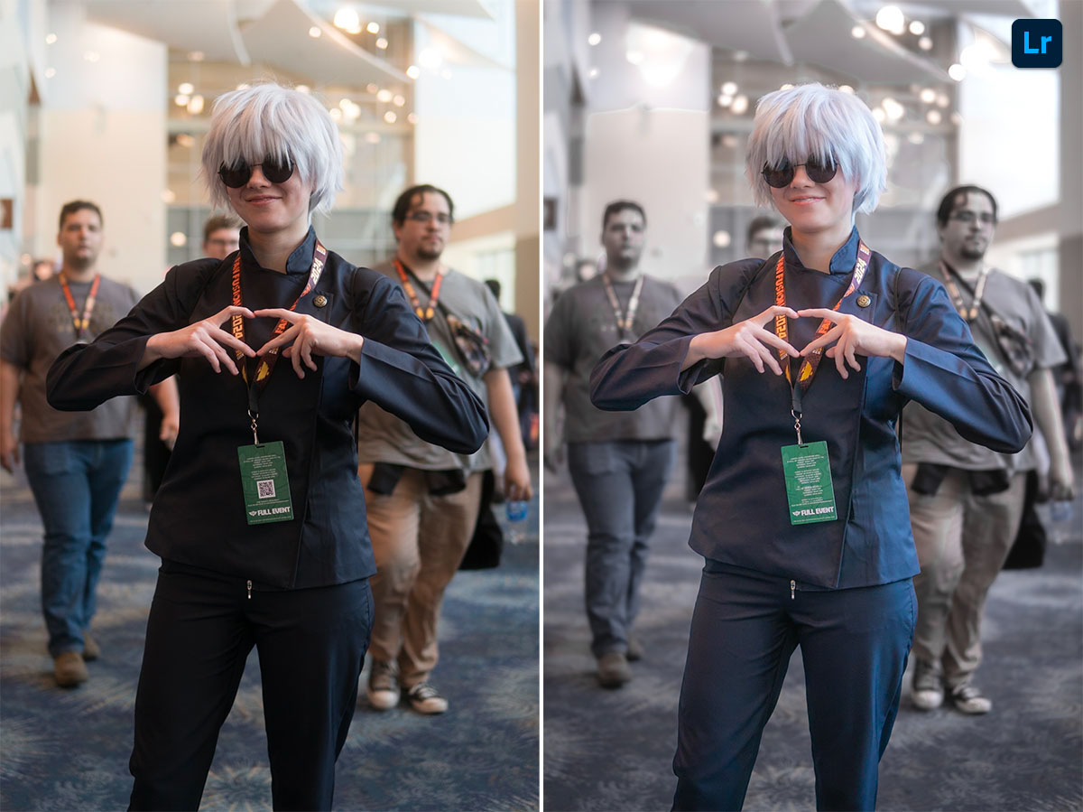 Gojo cosplay | Edit | Photoshop Lightroom