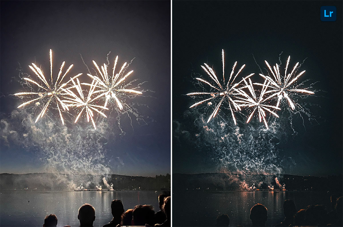 Summer fireworks | Edit | Photoshop Lightroom