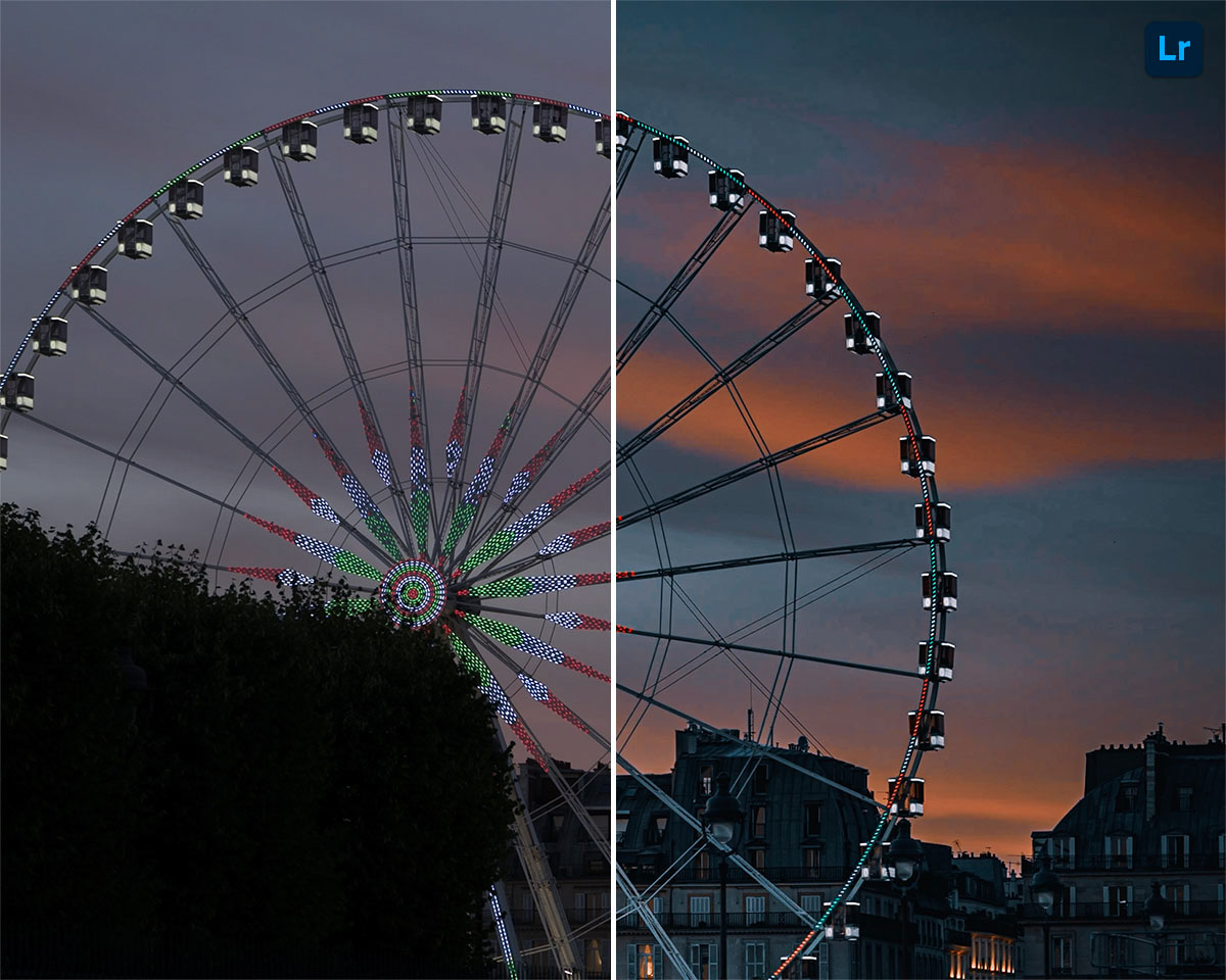 Grande Roue De Paris | Edit | Photoshop Lightroom