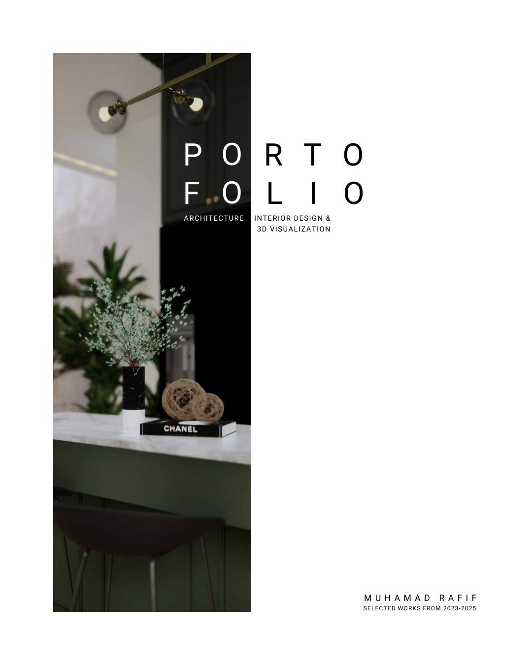 Architecture Portofolio by Muhamad Rafif on Behance :: Behance