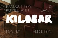 Kilobar - Papercut Font :: Behance