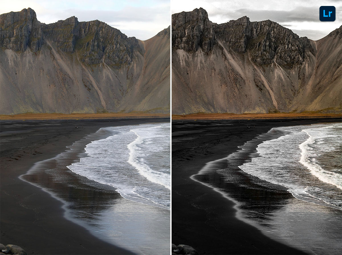 Iceland beach | Edit | Photoshop Lightroom