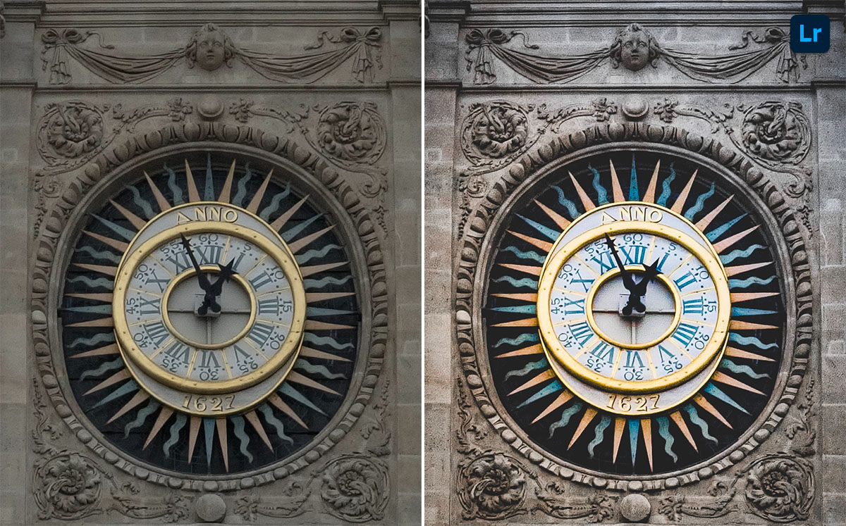 Clock | Edit | Photoshop Lightroom