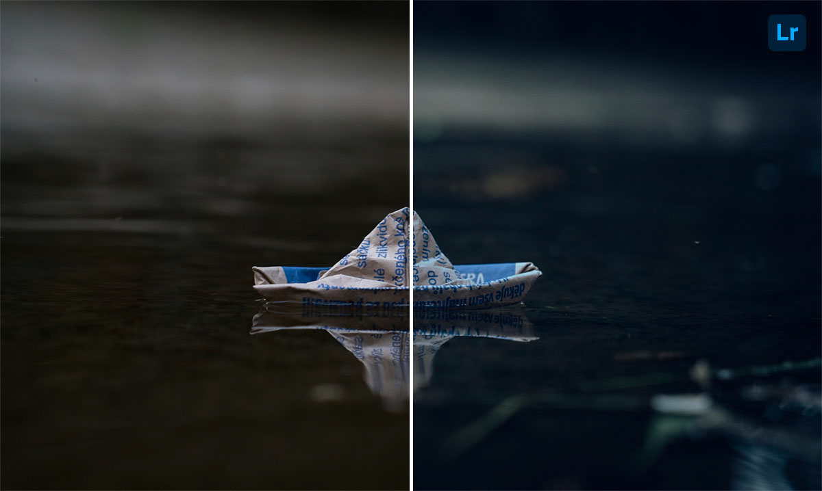 Paper boat | Remix | Photoshop Lightroom