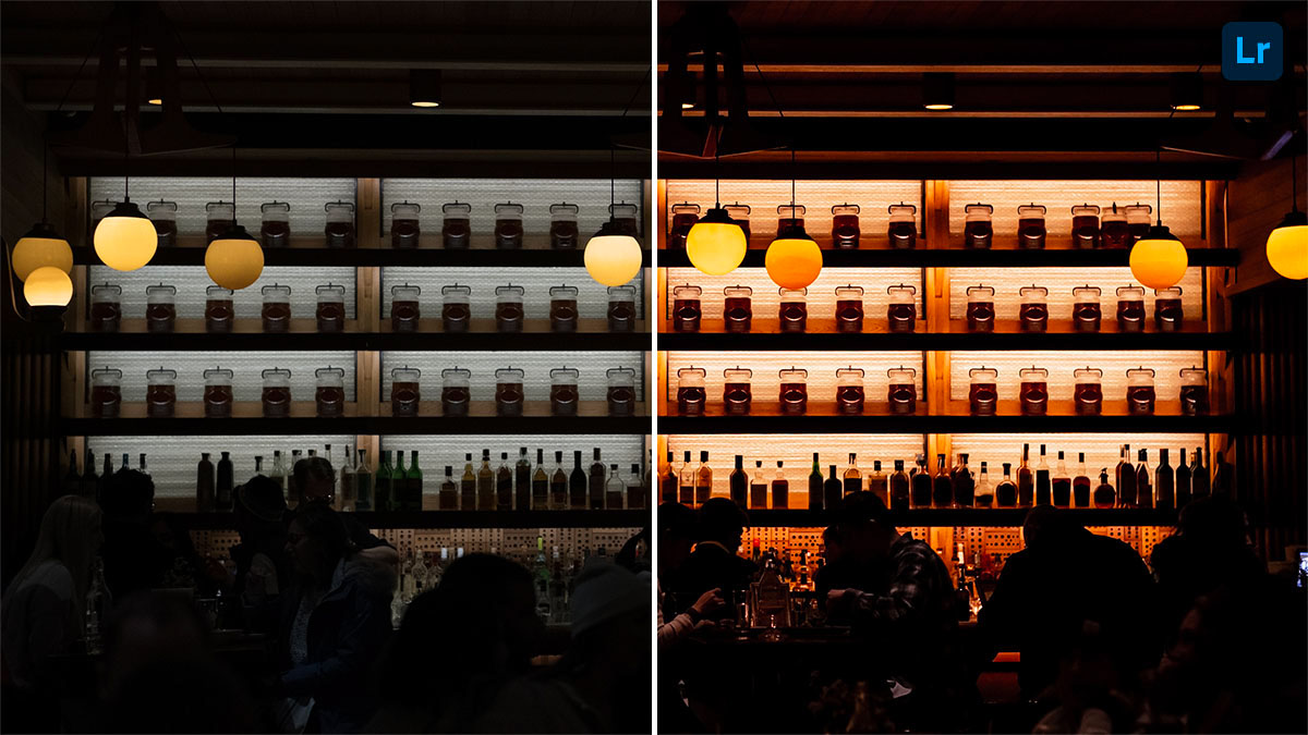 A Night at the Bar | Edit | Photoshop Lightroom