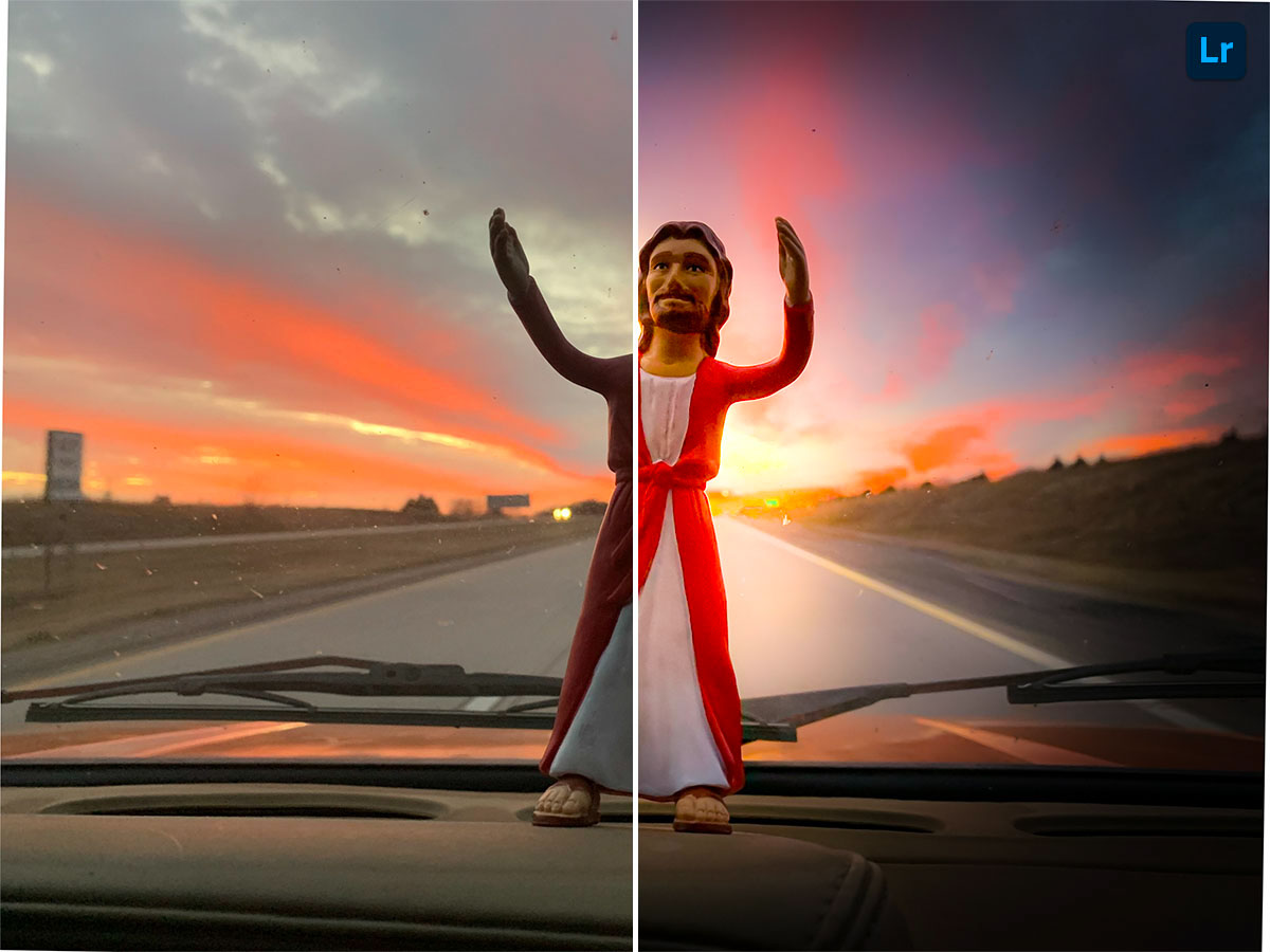 Dashboard Jesus | Remix | Photoshop Lightroom