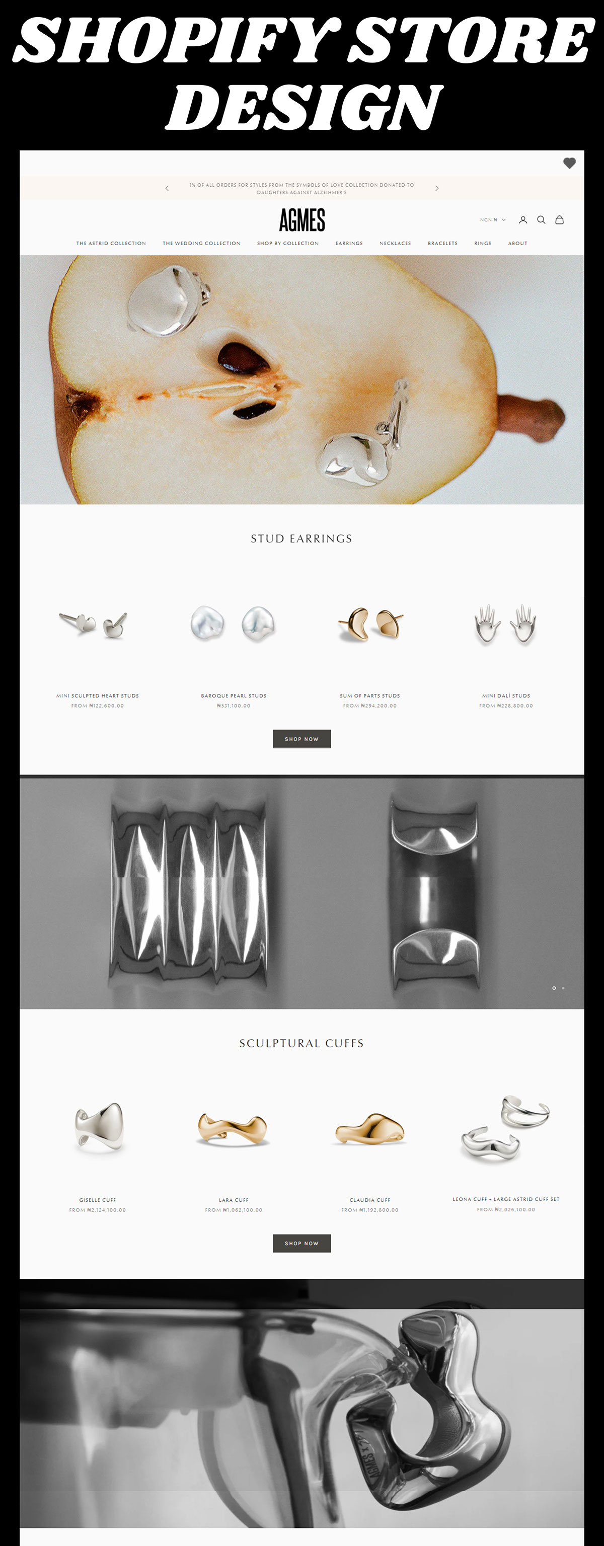 SHOPIFY STORE REDESIGN on Behance :: Behance
