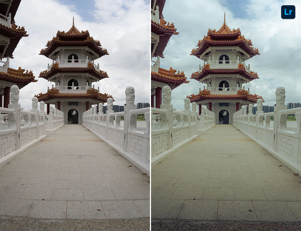 Chinese Garden pagoda | Edit | Photoshop Lightroom