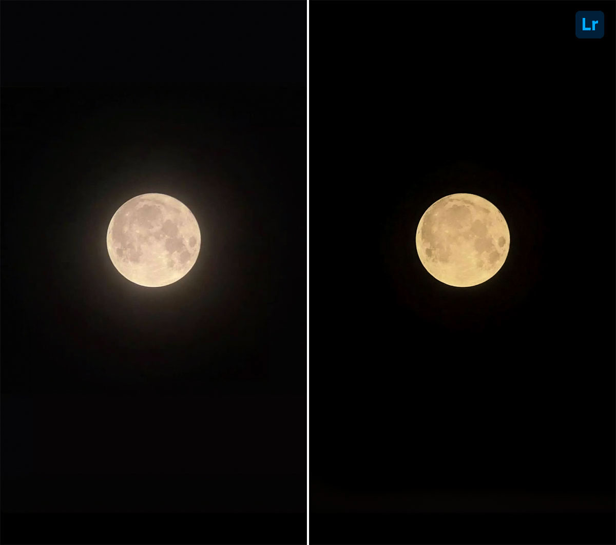 lua cheia | Edit | Photoshop Lightroom