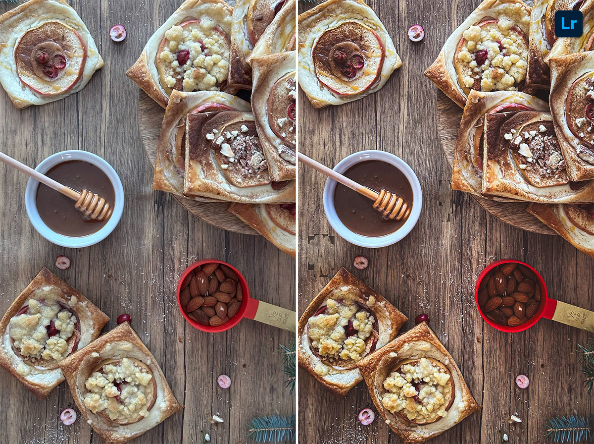 Puff pastry | Edit | Photoshop Lightroom