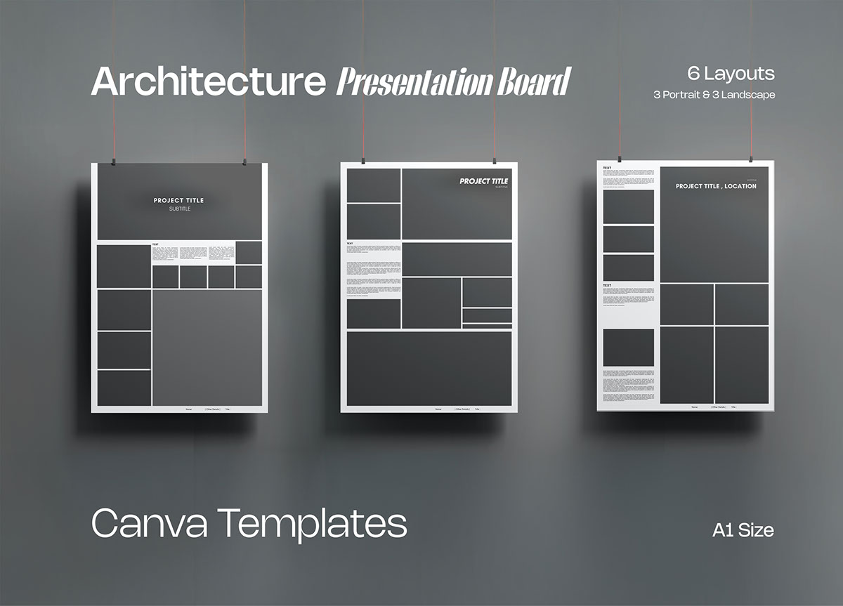 Architecture Thesis Presentation Templates on Behance :: Behance