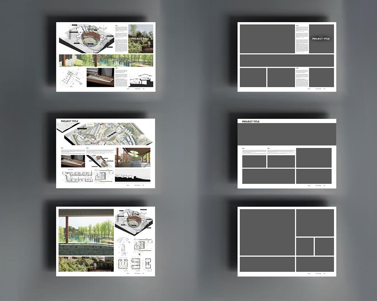 Architecture Thesis Presentation Templates on Behance :: Behance