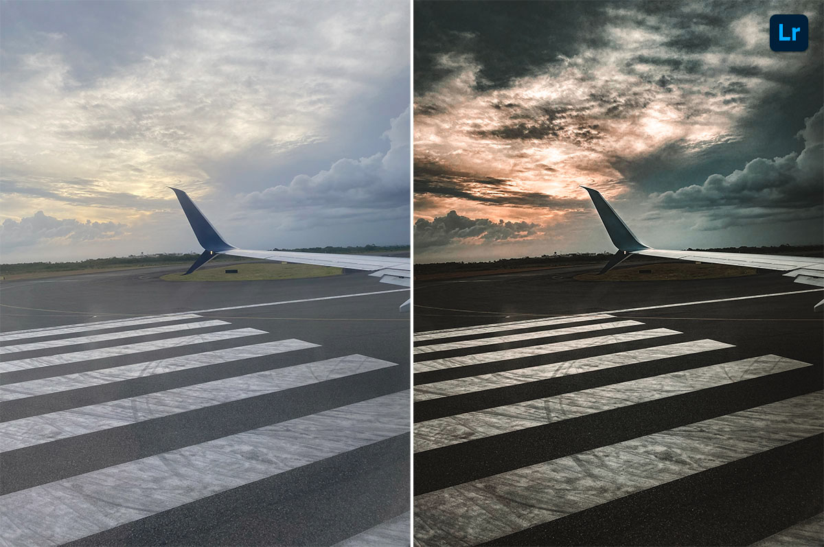 Plane window | Edit | Photoshop Lightroom
