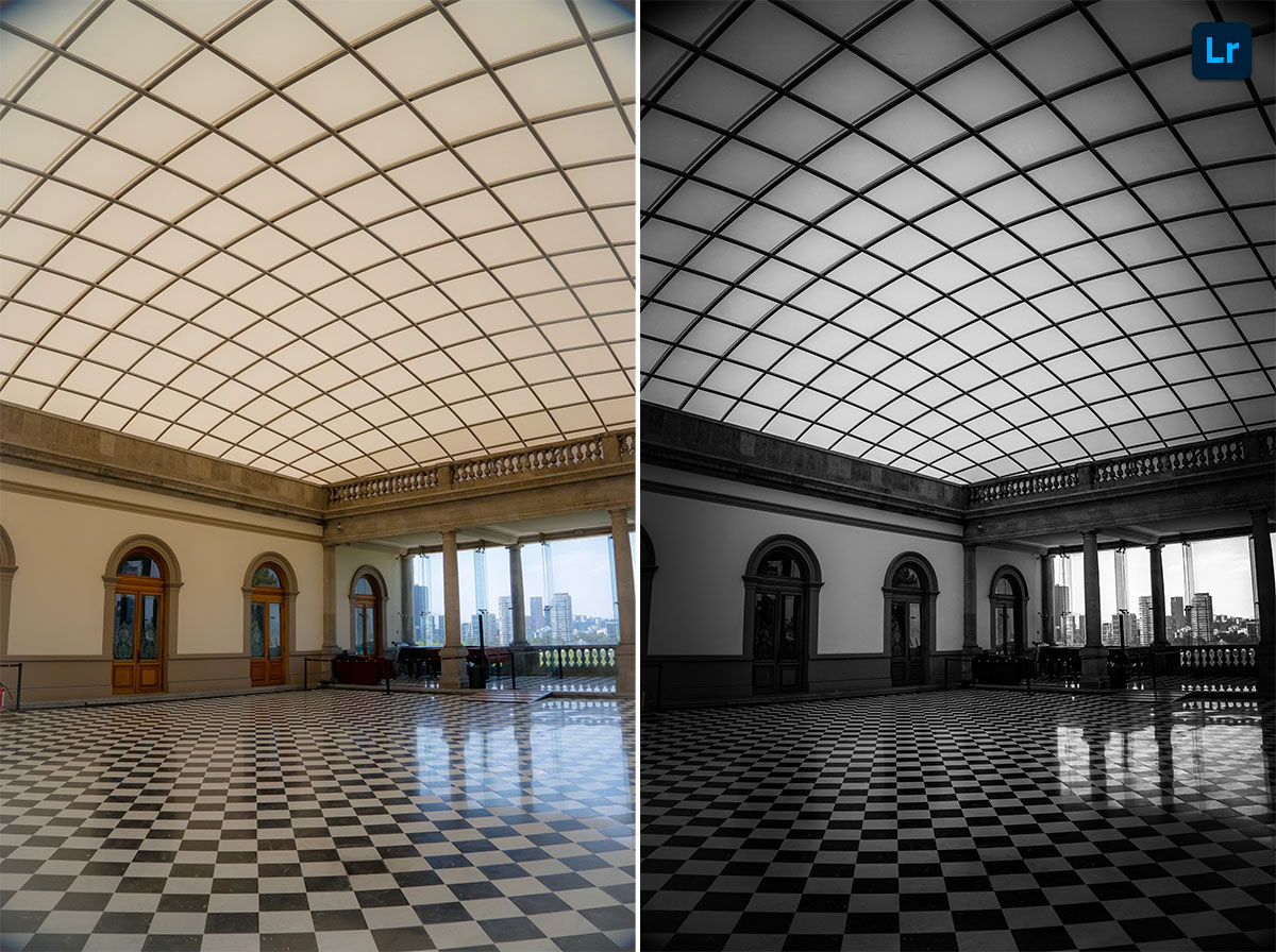 Chapultepec courtyard | Edit | Photoshop Lightroom