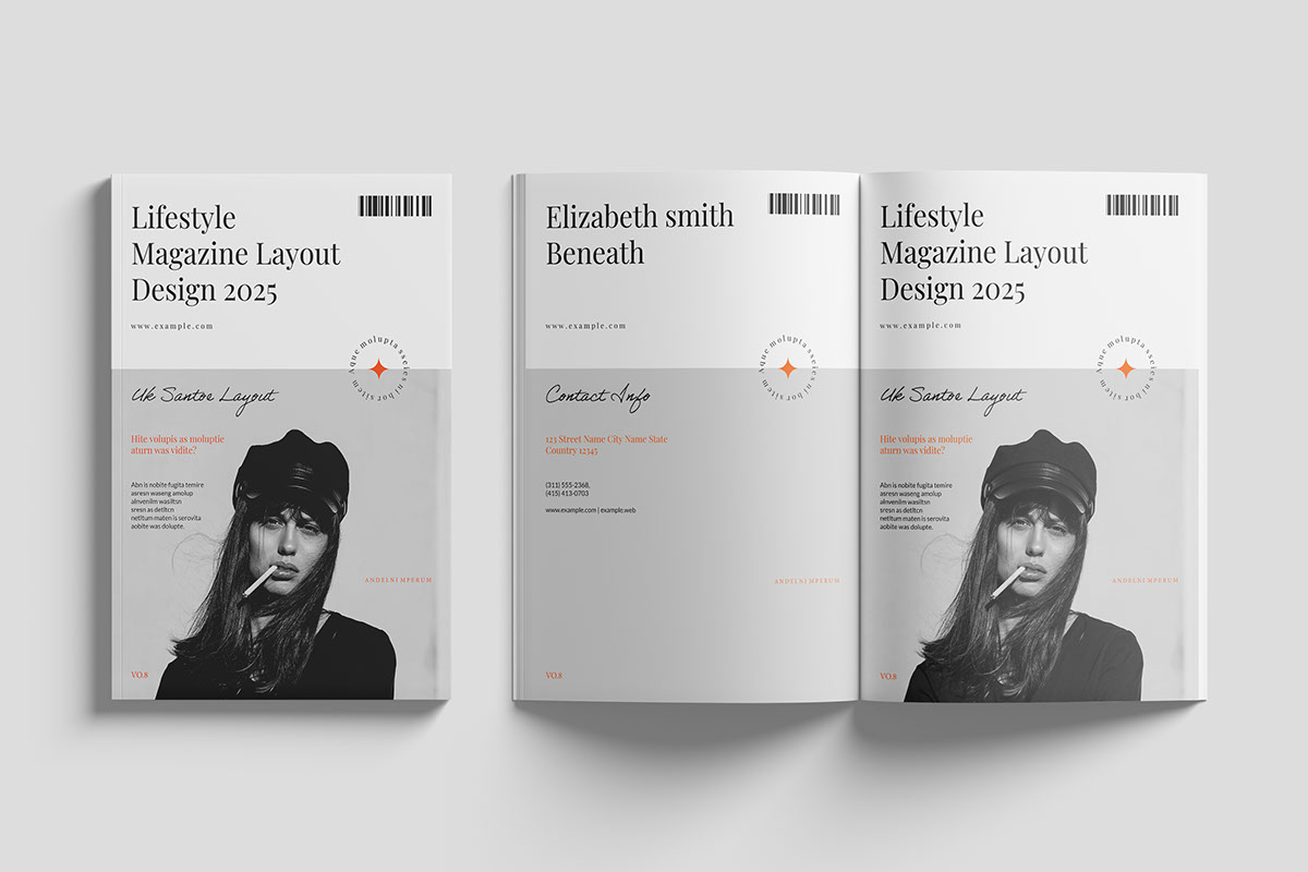 Lifestyle Megazine layout Design 2025 on Behance :: Behance