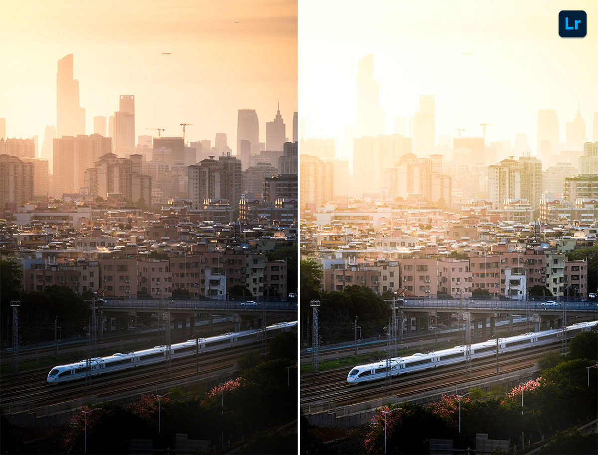 Sunset Rollercoaster | Remix | Photoshop Lightroom