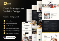Event Management Website UI Design :: Behance