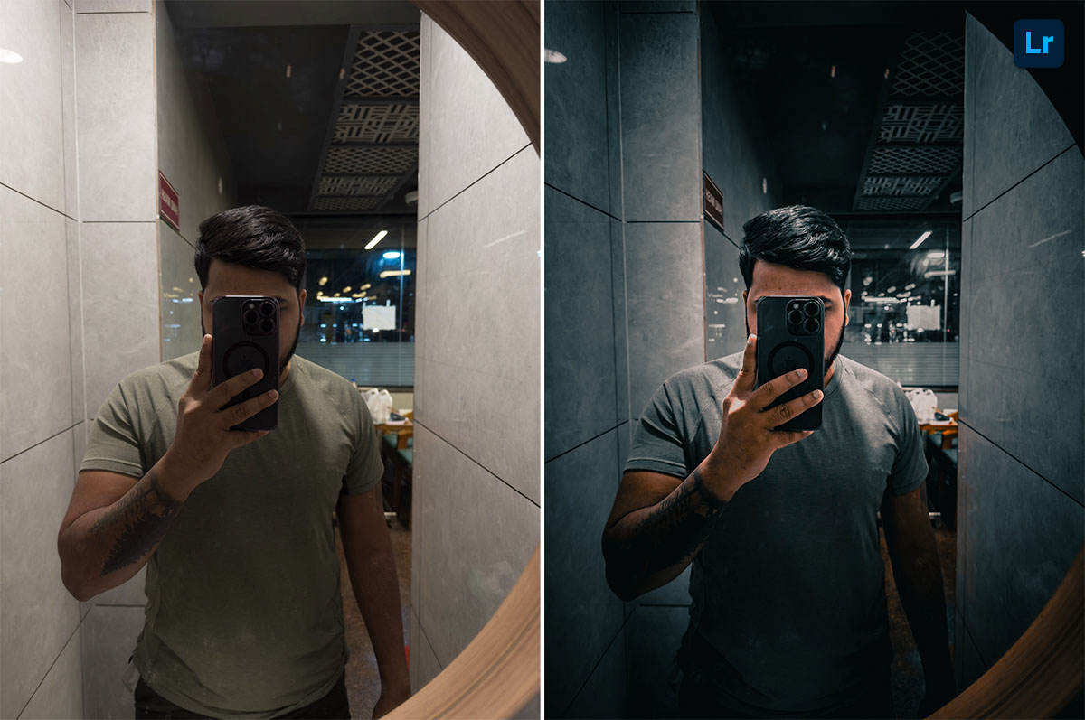 Mirror photo | Edit | Photoshop Lightroom