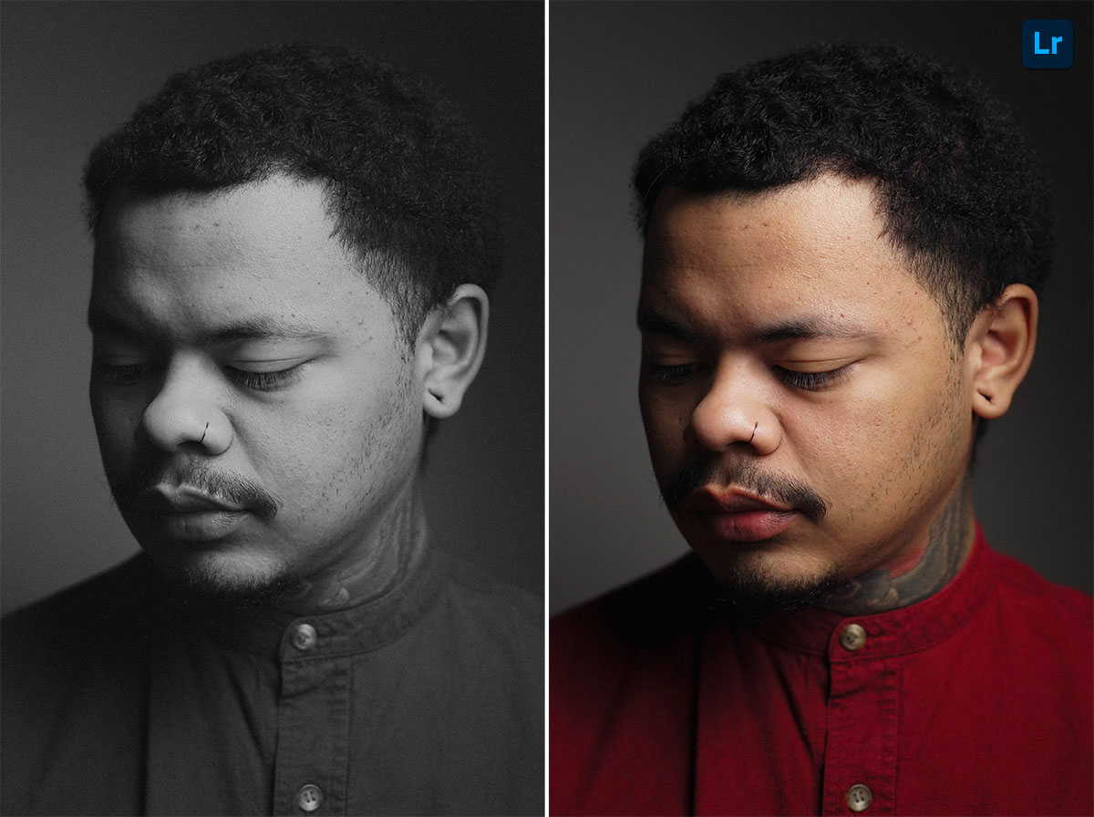 Self portrait | Remix | Photoshop Lightroom