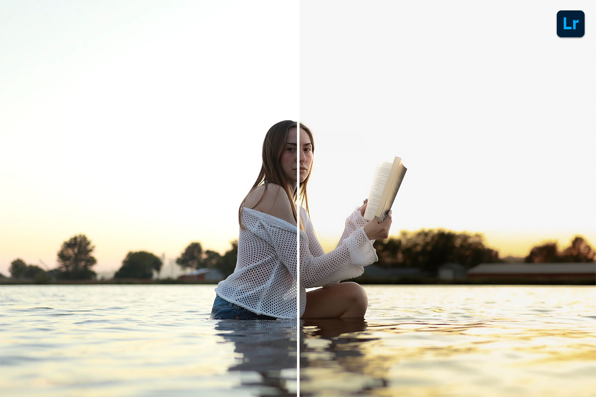 Sunset Lake | Edit | Photoshop Lightroom