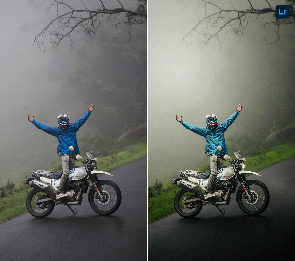 Misty ride | Edit | Photoshop Lightroom