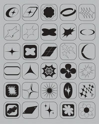 Y2K Shapes – 100 Pieces :: Behance