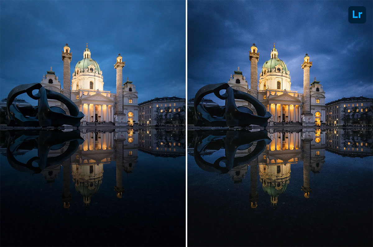 Church reflection | Edit | Photoshop Lightroom