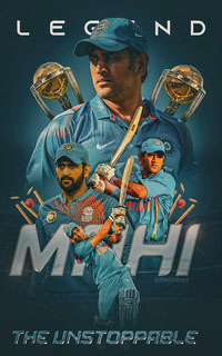 MS Dhoni Poster :: Behance