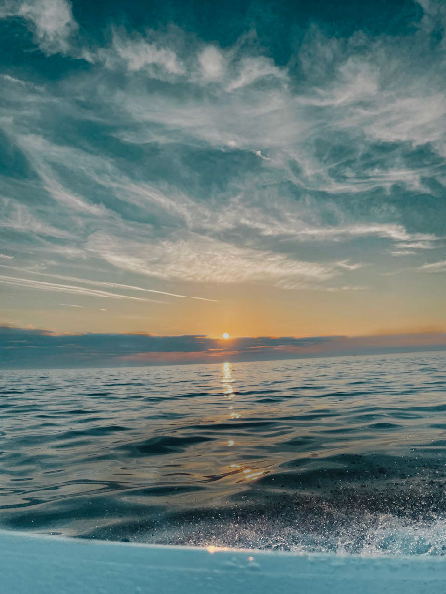 Sunset over the water | Edit | Photoshop Lightroom