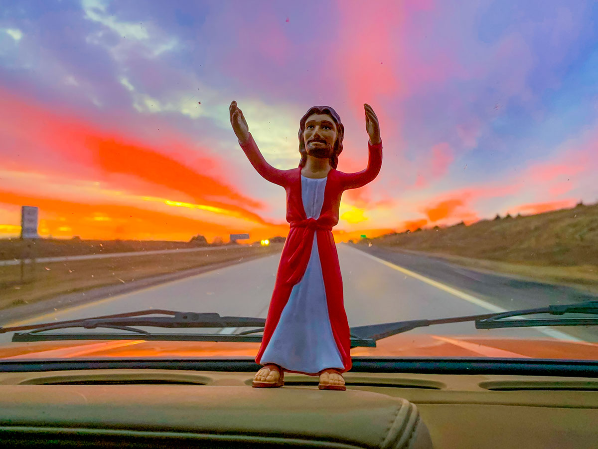 Dashboard Jesus | Remix | Photoshop Lightroom