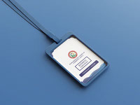 Convention ID Card Design with Free PSD Mockups :: Behance