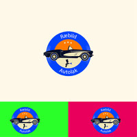 Ræbild Autolak car paint company logo :: Behance