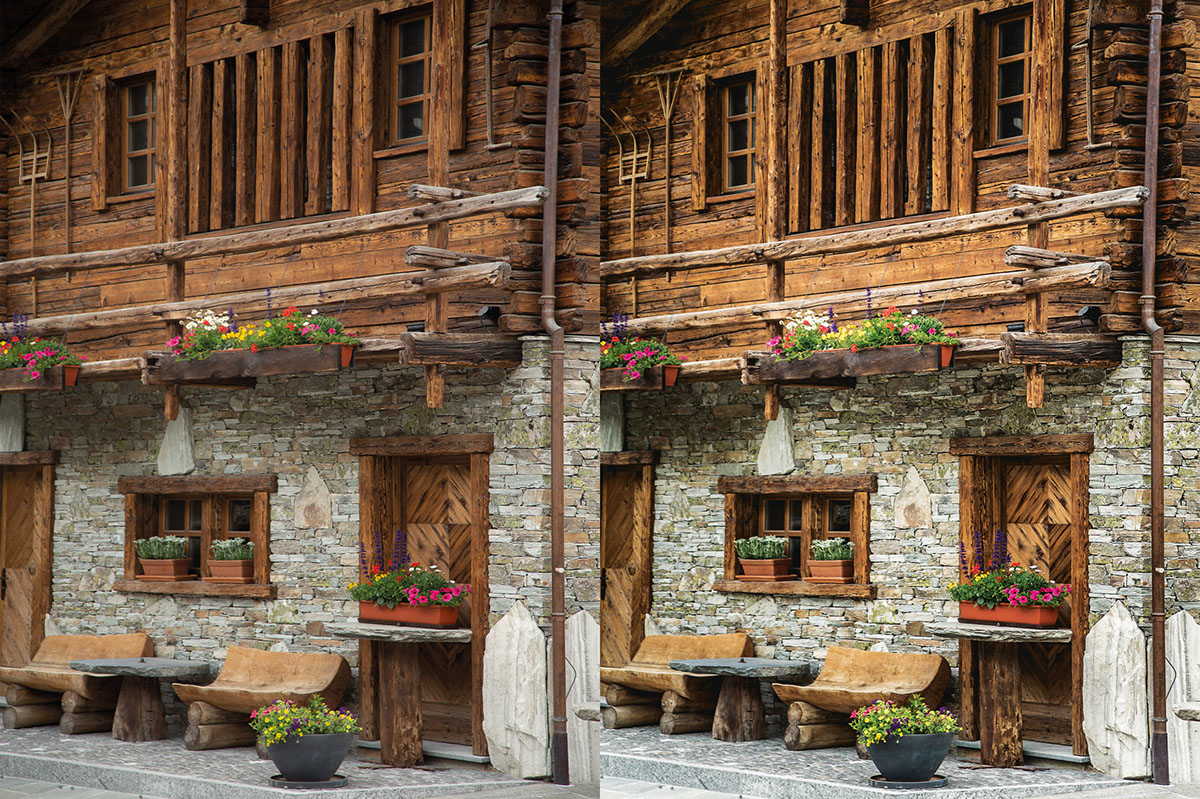 Bringing out Structure of an old Swiss house | Tutorial | Photoshop ...