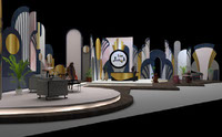 TALK SHOW SET DESIGN :: Behance