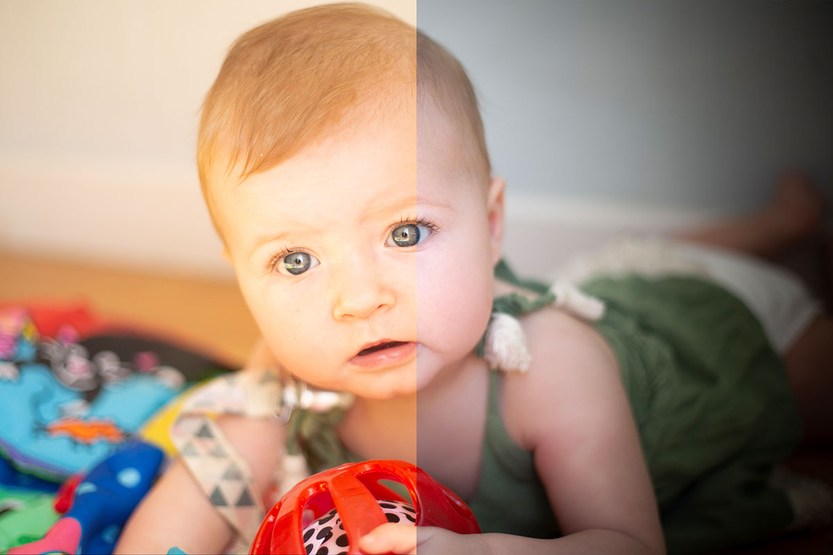 Improve Light and Color on Baby Photos | Tutorial | Photoshop Lightroom