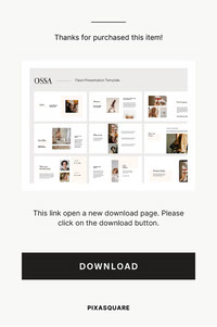 OSSA Clean Minimal Template Layout Design :: Behance