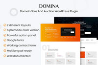 Domina - Domain For Sale & Auction on Behance