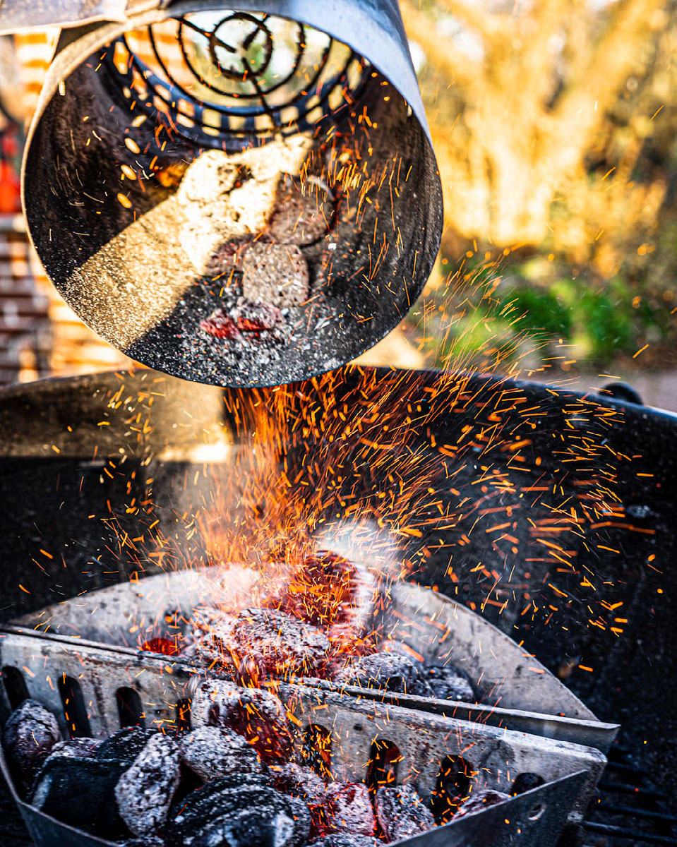 Preparing bbq | Edit | Photoshop Lightroom