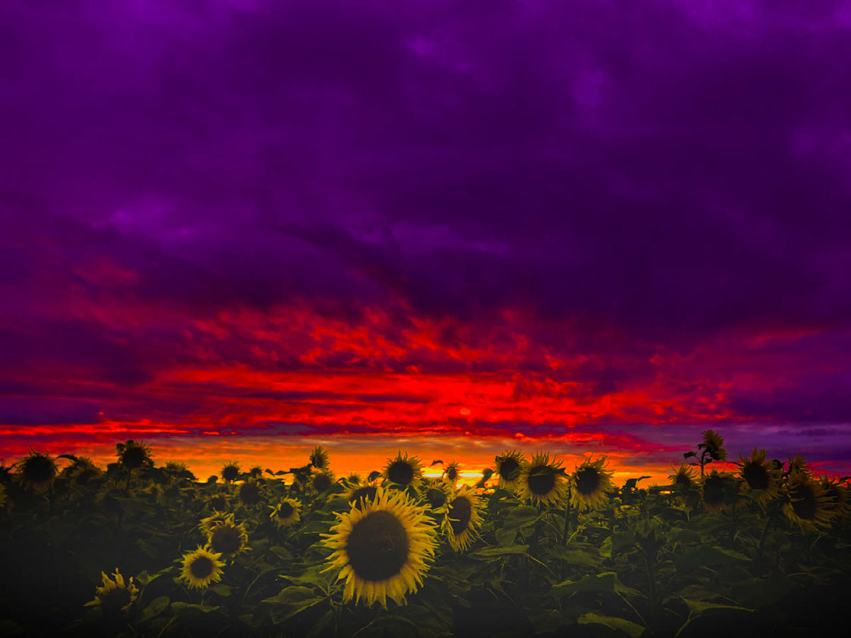 Cer de foc | Edit | Photoshop Lightroom