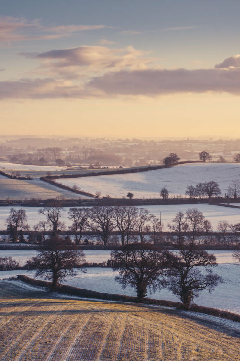 Winter fields | Edit | Photoshop Lightroom