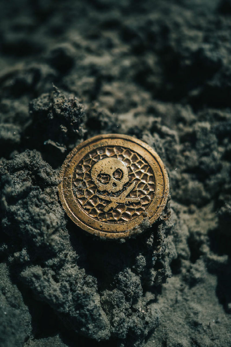 Pirate Coin | Edit | Photoshop Lightroom